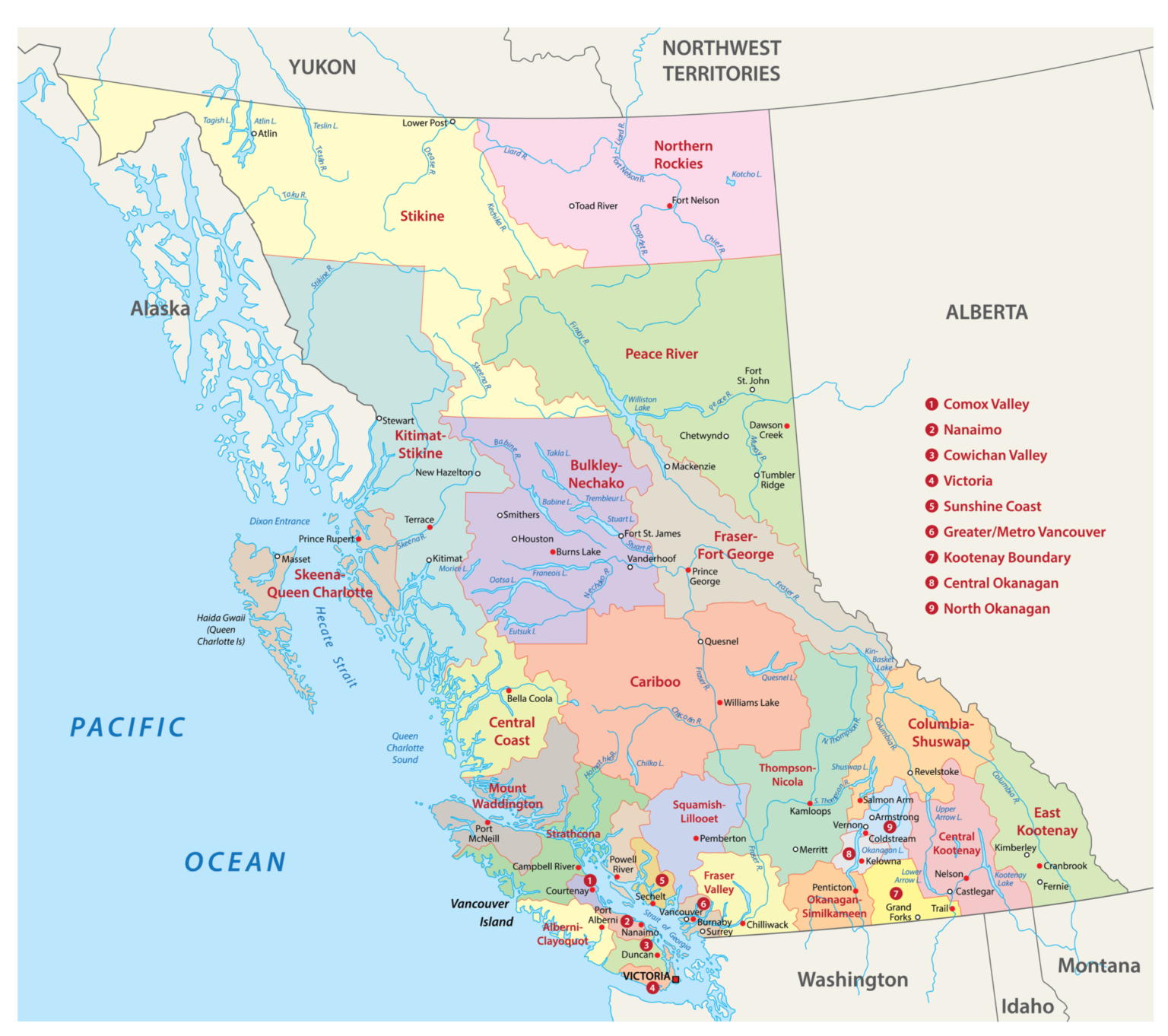 Guide to British Columbia